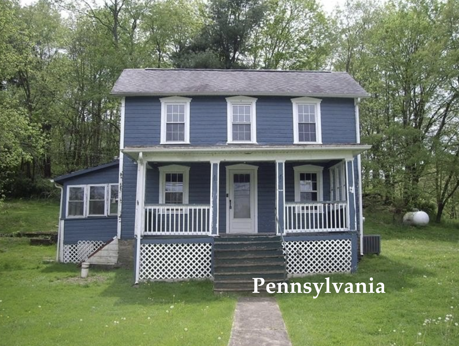 Handsome c.1890 Pennsylvania Fixer Upper Under $32K