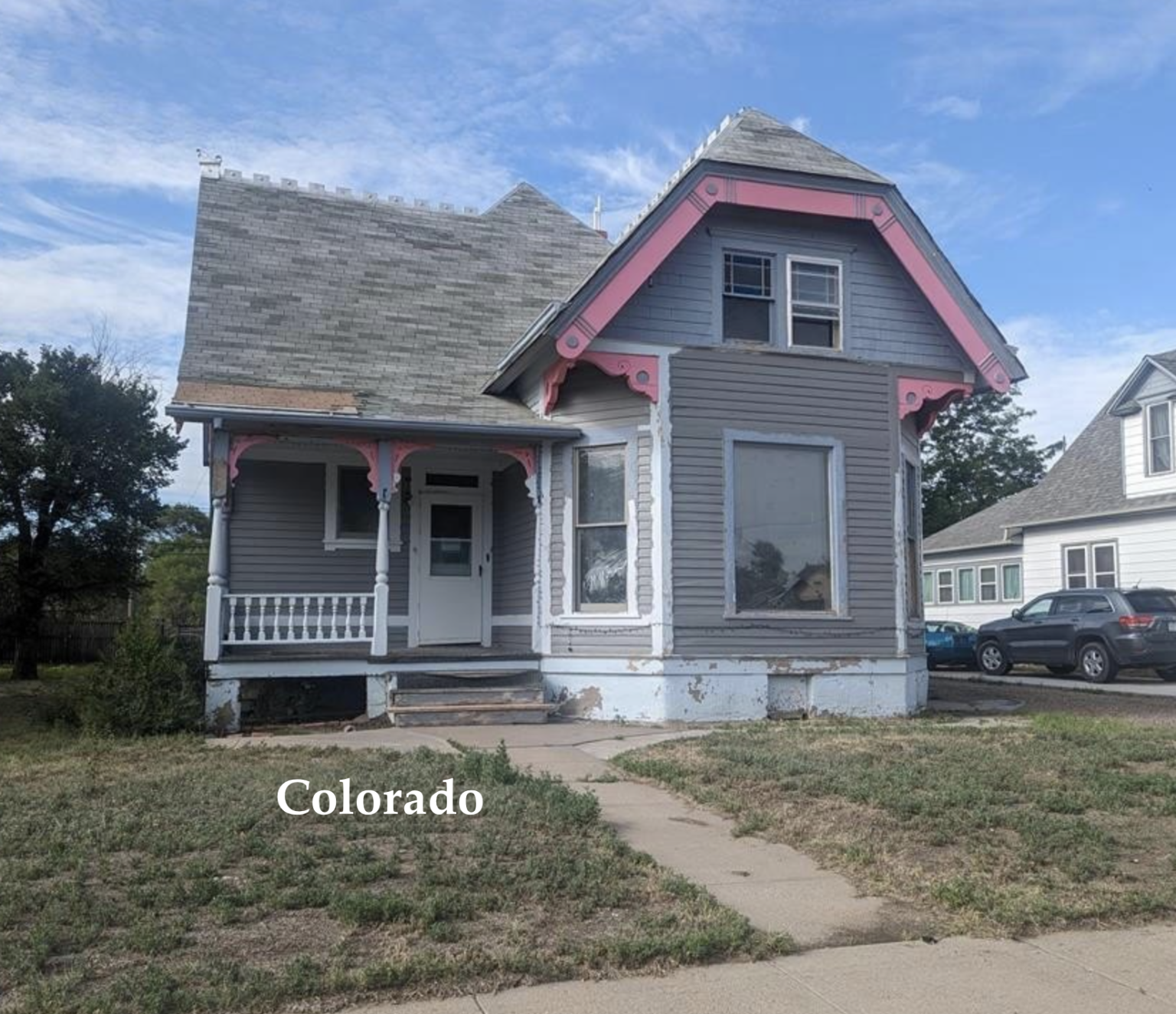 c.1900 Three Bedroom Colorado Victorian Home For Sale Under $80K