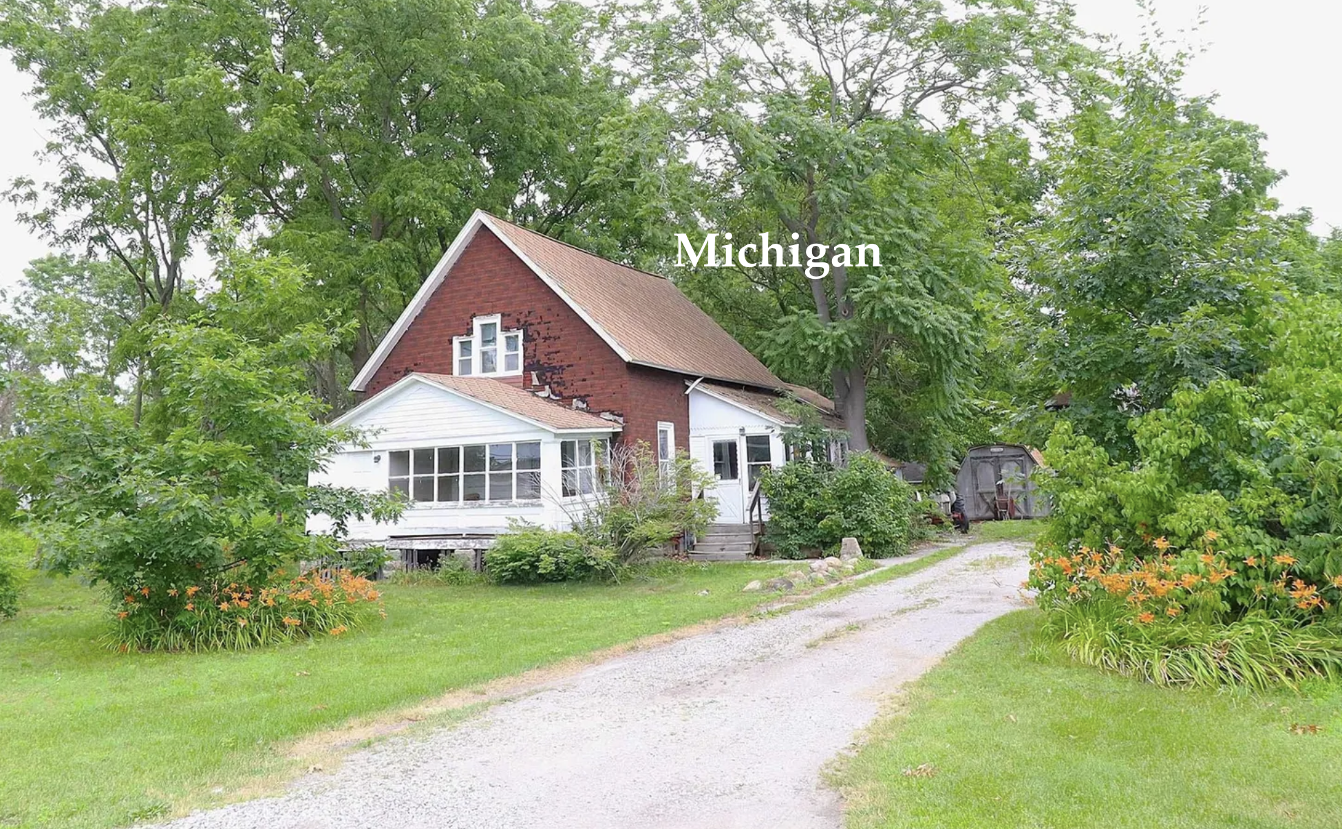 c.1888 Michigan Fixer Upper Farmhouse For Sale $45K
