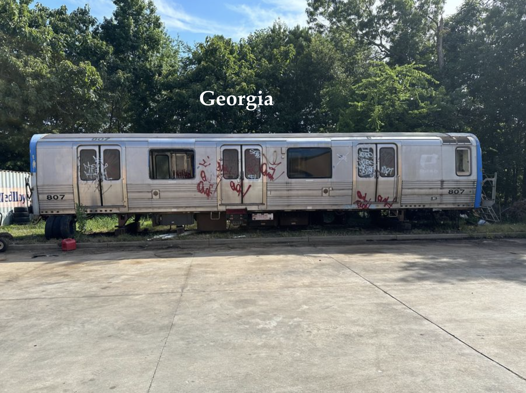 Passenger PATH Train Car For Sale By Owner in Georgia $25K