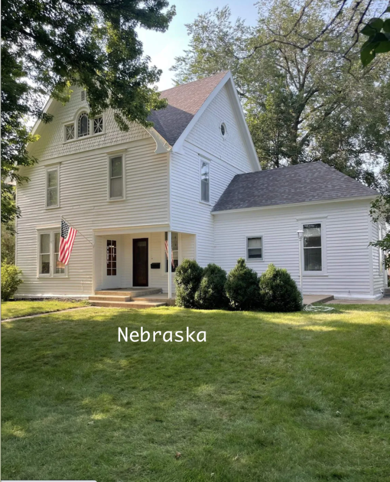 c.1920 Five Bedroom Nebraska Home For Sale $150K