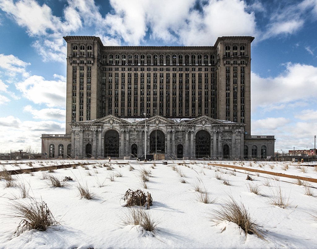 Before and After Photos of the Restoration of Detroit's Michigan ...