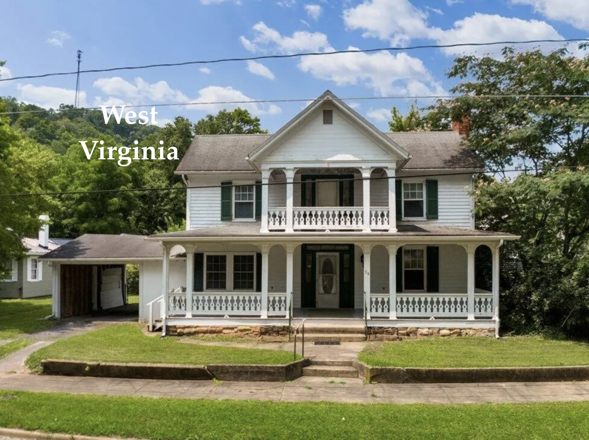 c.1880 Five Bedroom West Virginia Home For Sale $142K