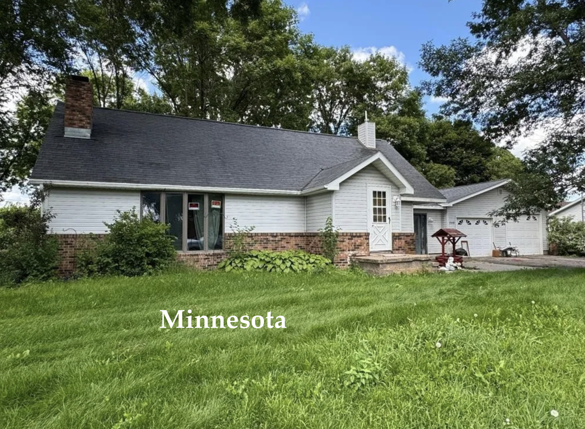 c.1953 Affordable Minnesota Ranch Home For Sale $59,900