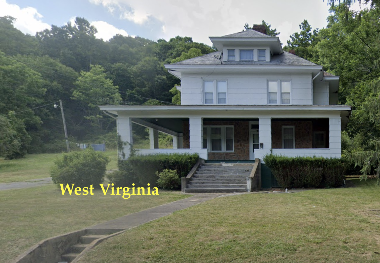Lovely c.1912 West Virginia Colonial Revival For Sale Under $130K