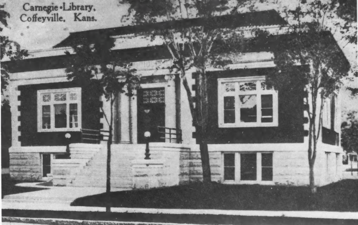 c.1911 Fixer Upper Carnegie Library For Sale in Kansas Under $58K