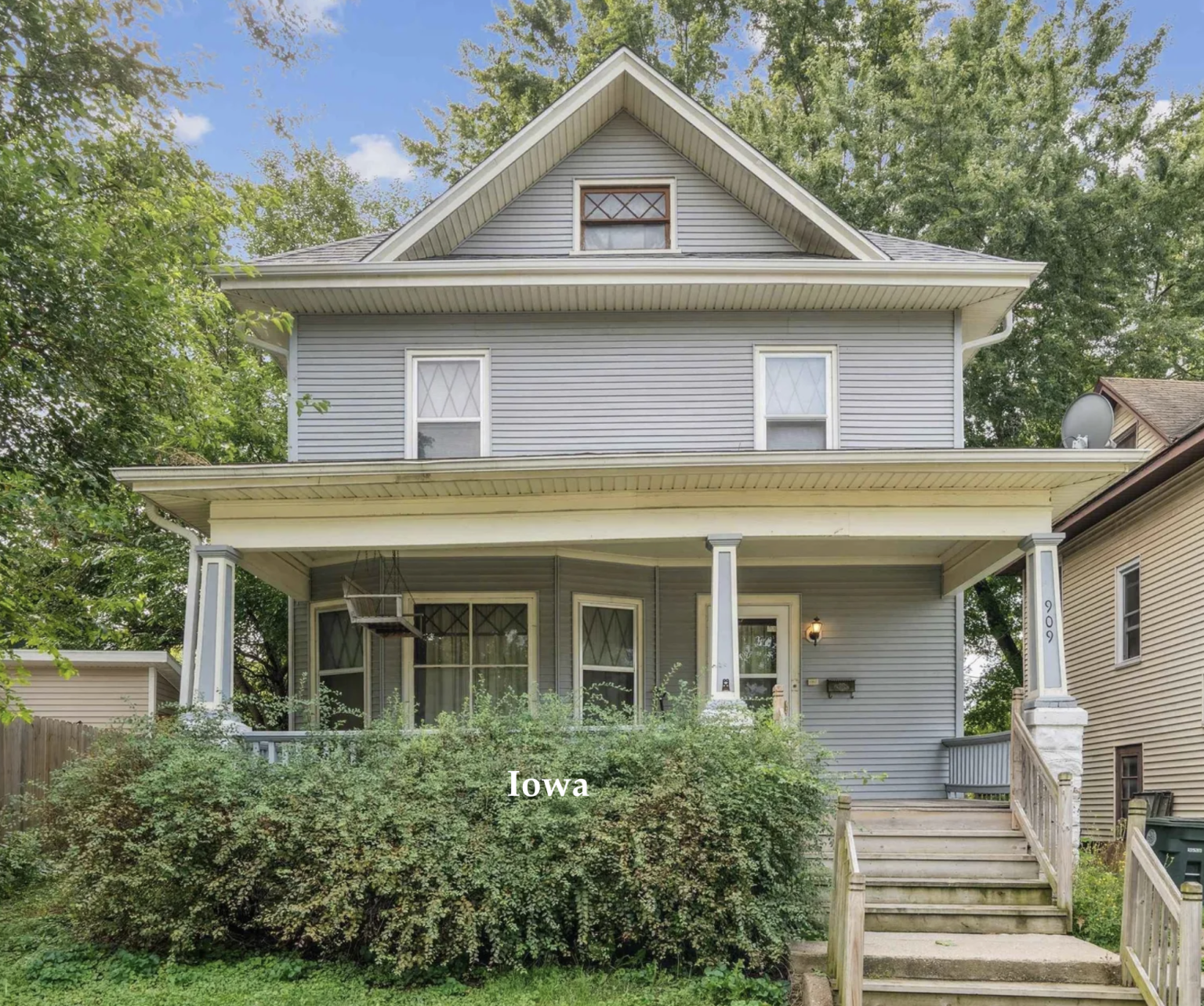 Under $75K Thursday - c.1912 Affordable Iowa Home For Sale $75K