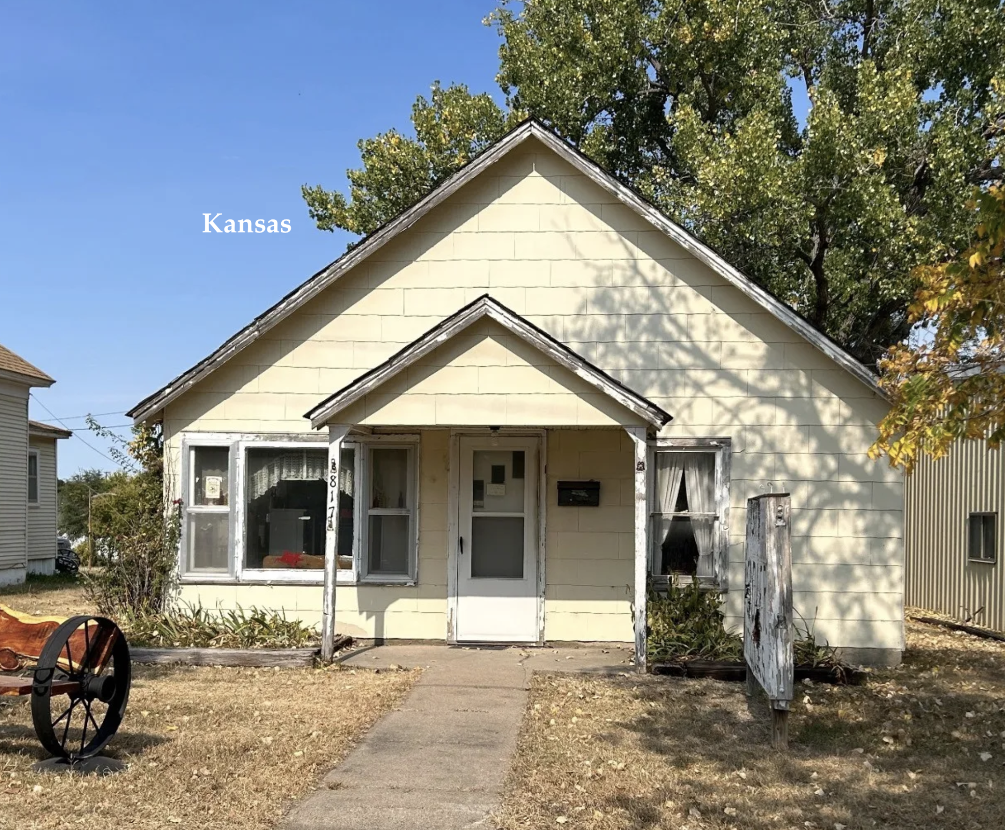 c.1946 Affordable Kansas Home For Sale $35K