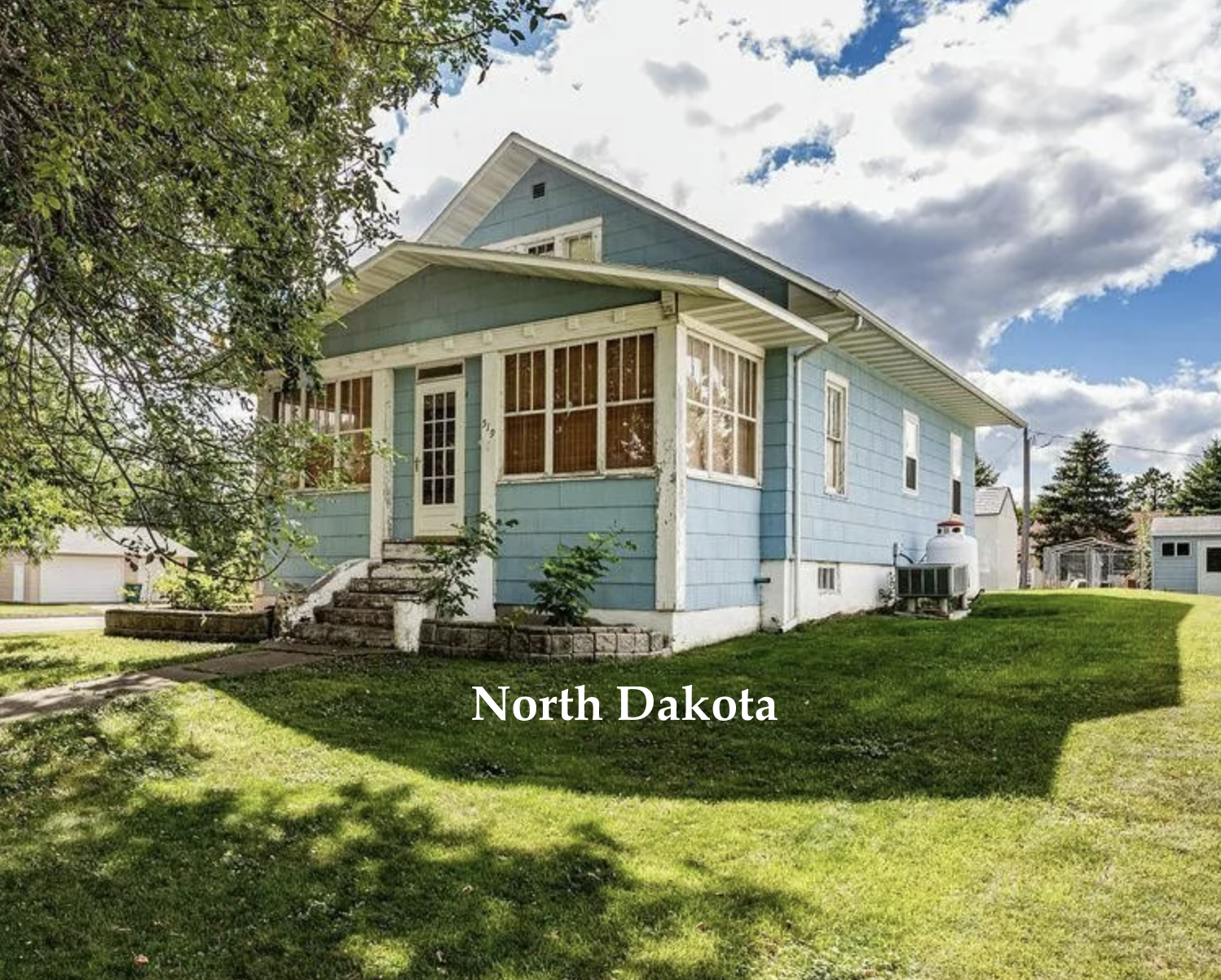 c.1918 Three Bedroom Affordable North Dakota Time Capsule $49K