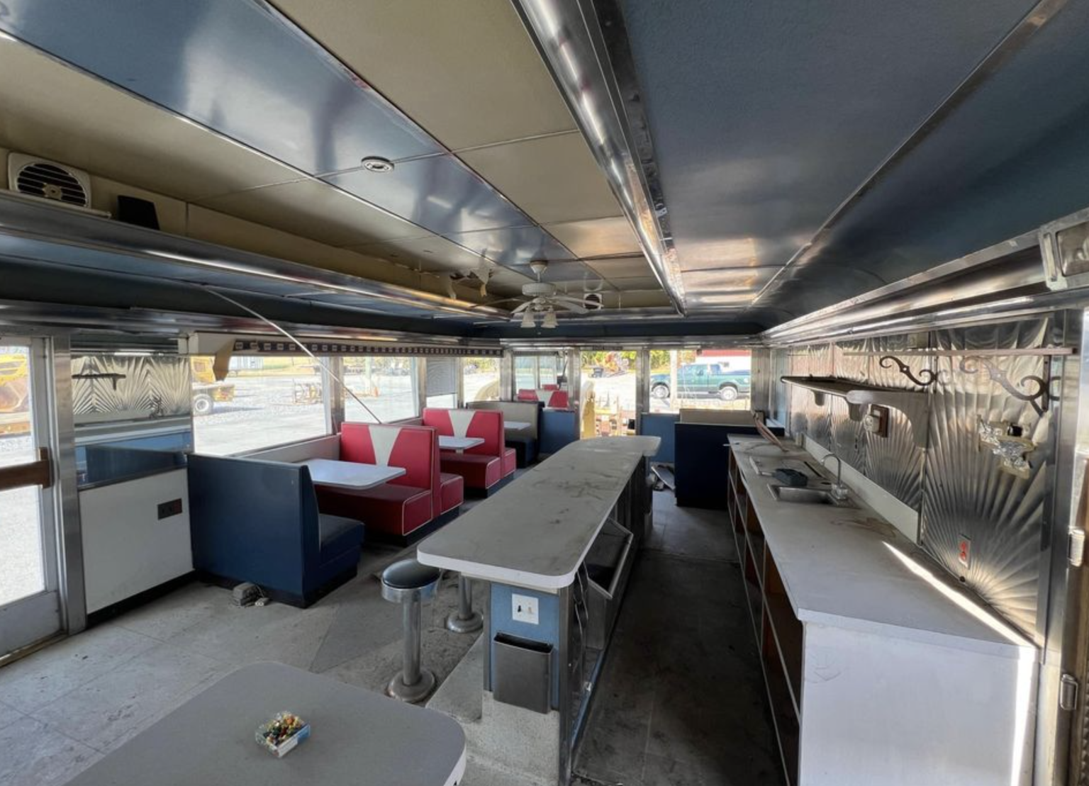 Fodero Diner Car For Sale in Pennsylvania $35K