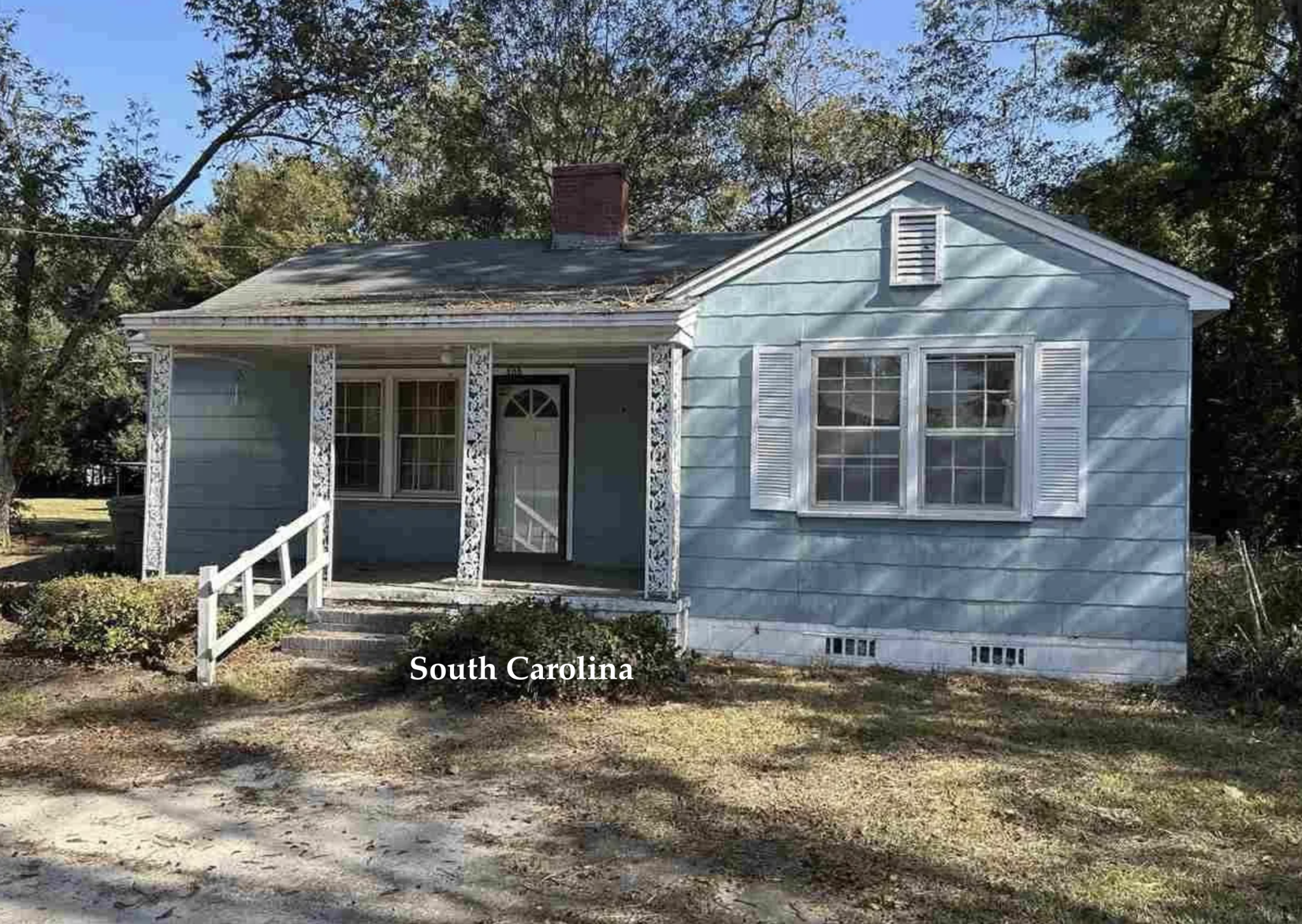 c.1950 Three Bedroom South Carolina Handyman Special $35K - Update ...