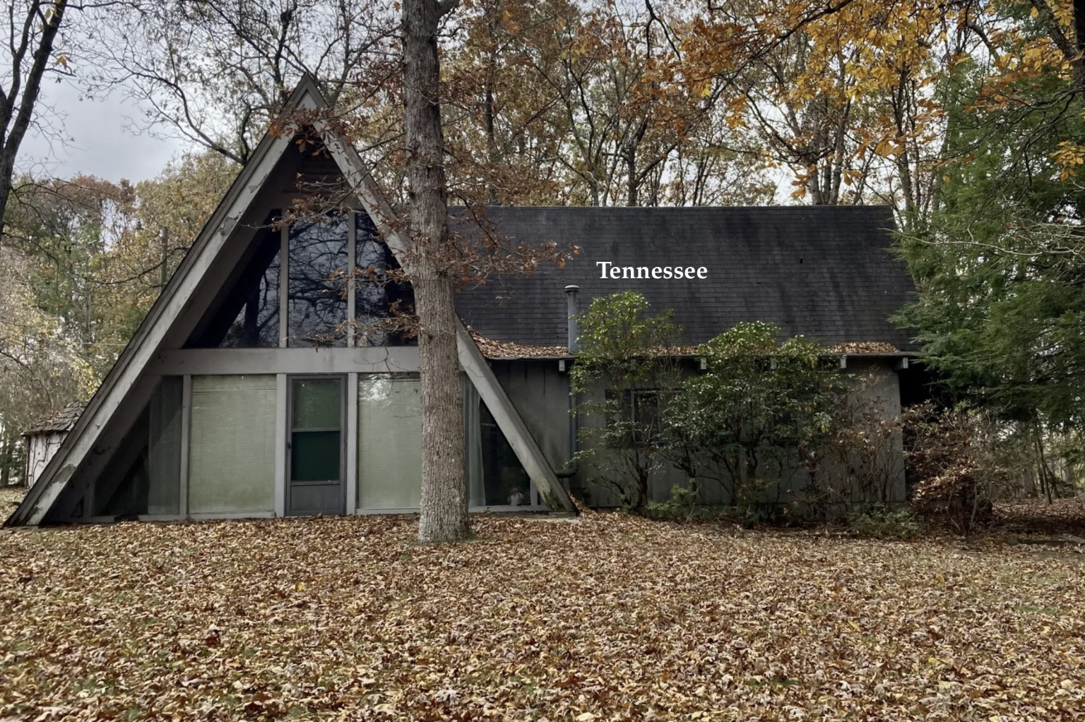 1969 A-Frame Home For Sale in Tennessee $150K