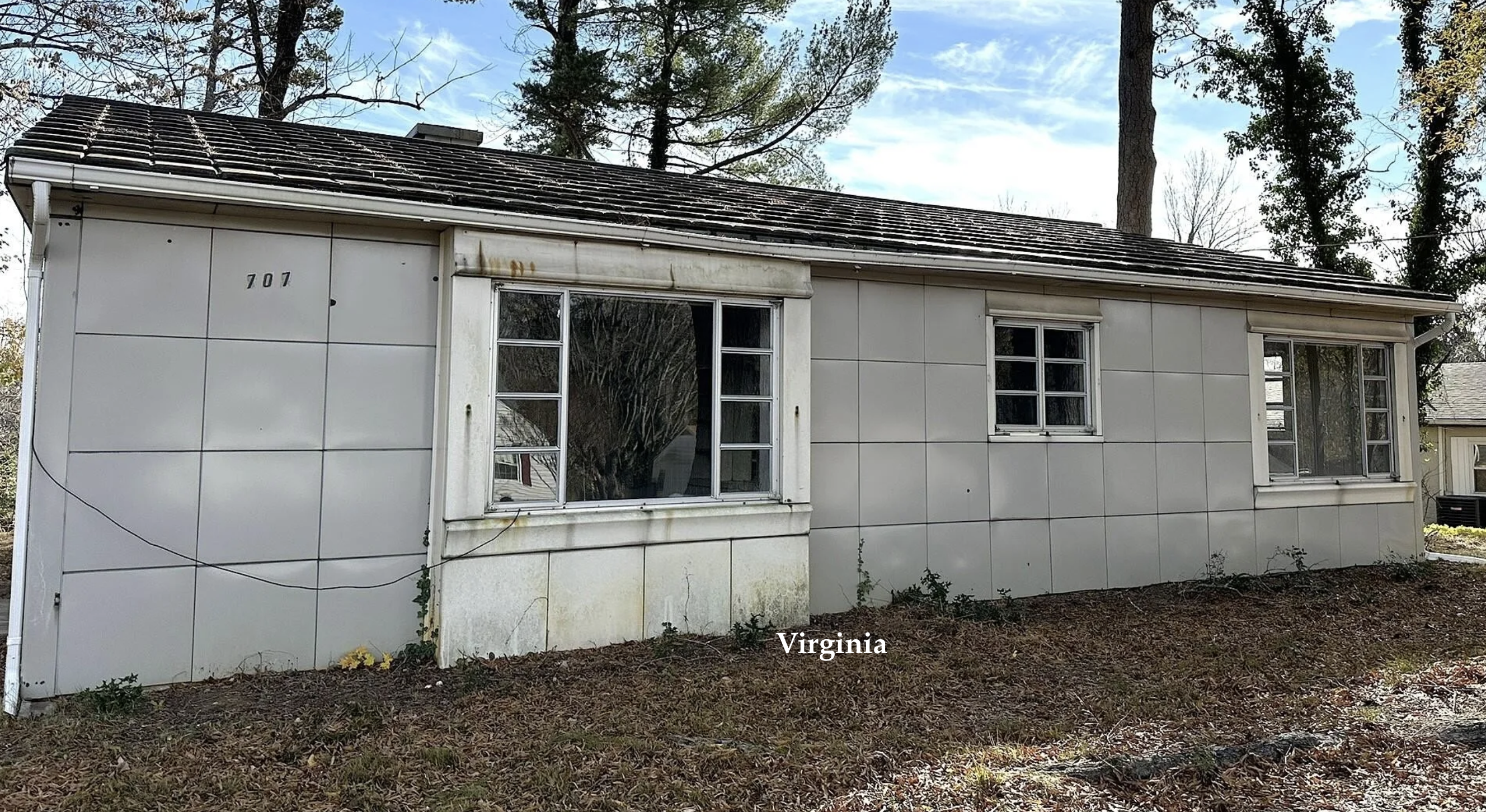 c.1950 Virginia Fixer Upper Lustron Home For Sale Under $50K