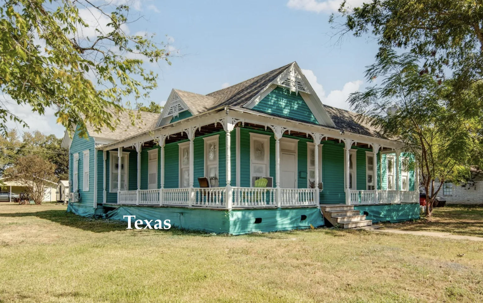 c.1910 Texas Victorian Home For Sale $146K