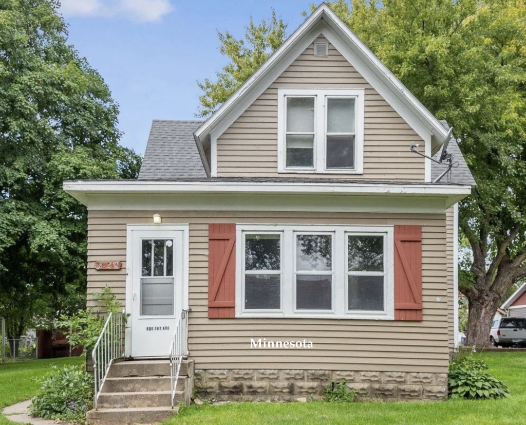 Under $100K Sunday - Cute c.1920 Minnesota Starter Home Under $90K