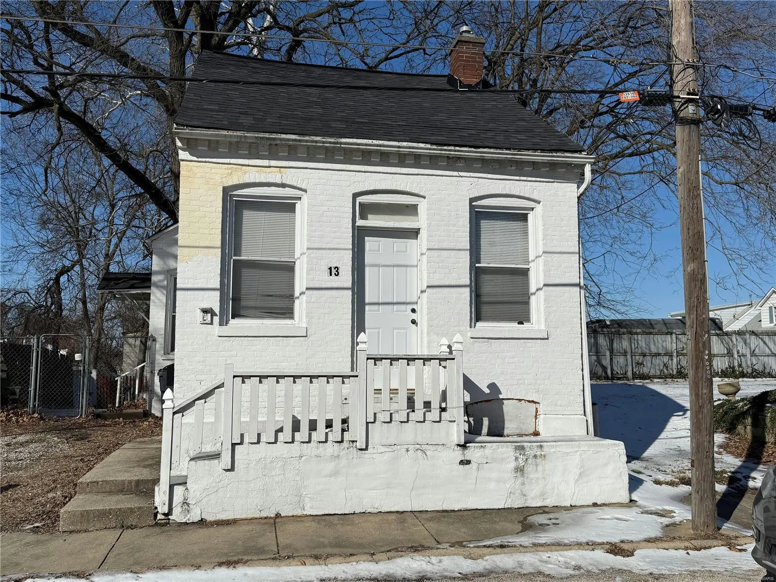 Brick c.1867 German Street House in Illinois Under $57K