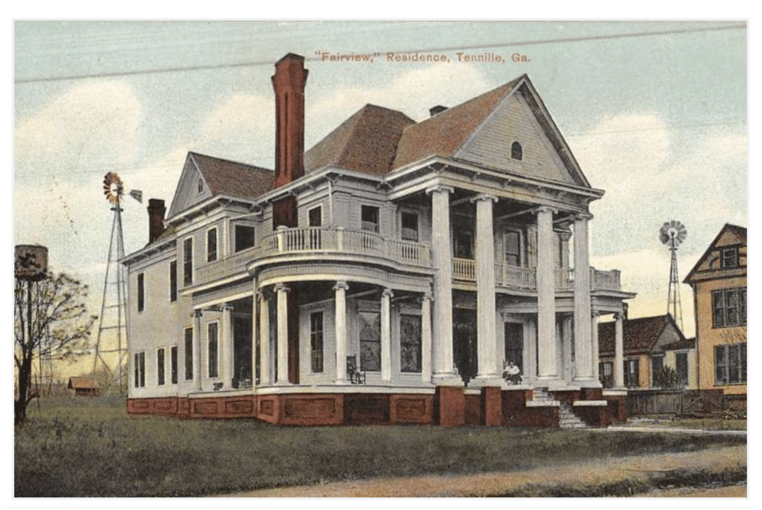 Save This Old 1900 Georgia Fixer Upper $120K - Fairview Mansion