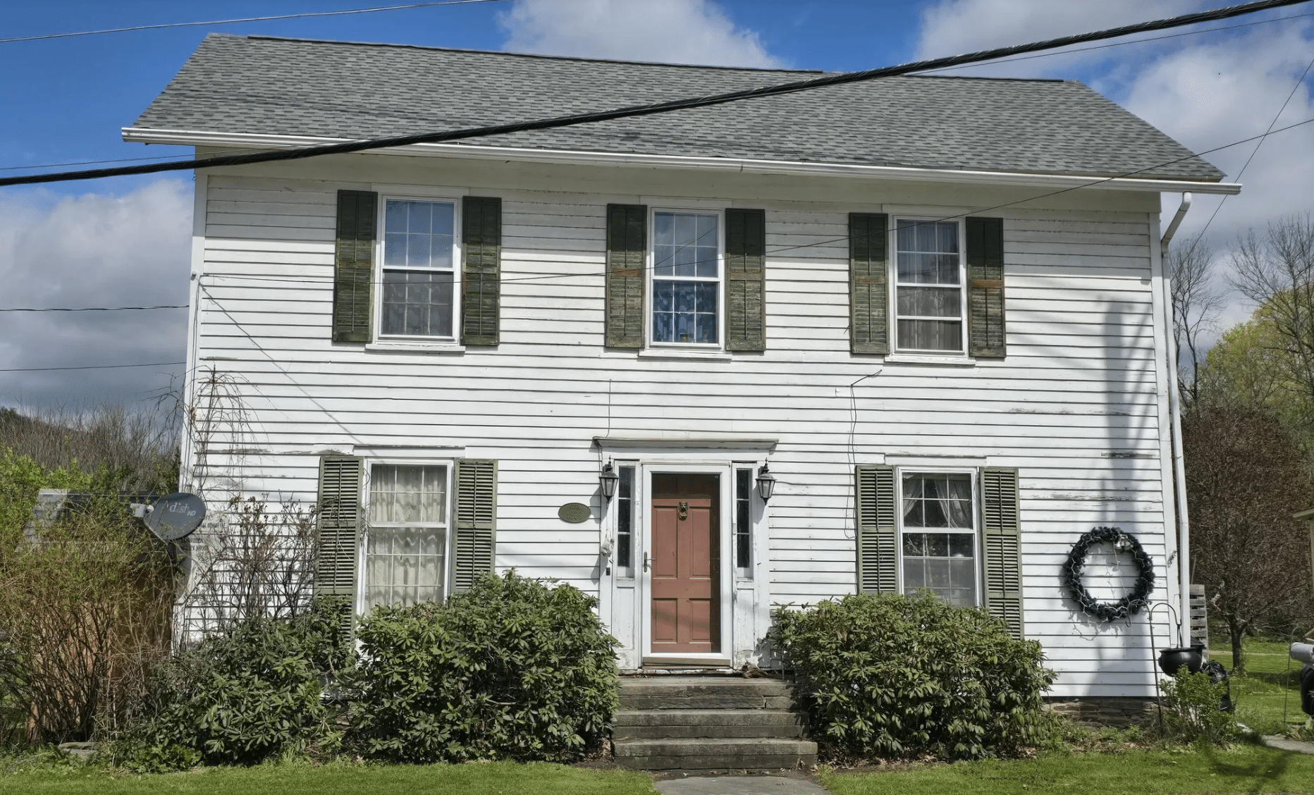 c.1860 Pennsylvania Colonial With Mountain Views and In a Charming ...