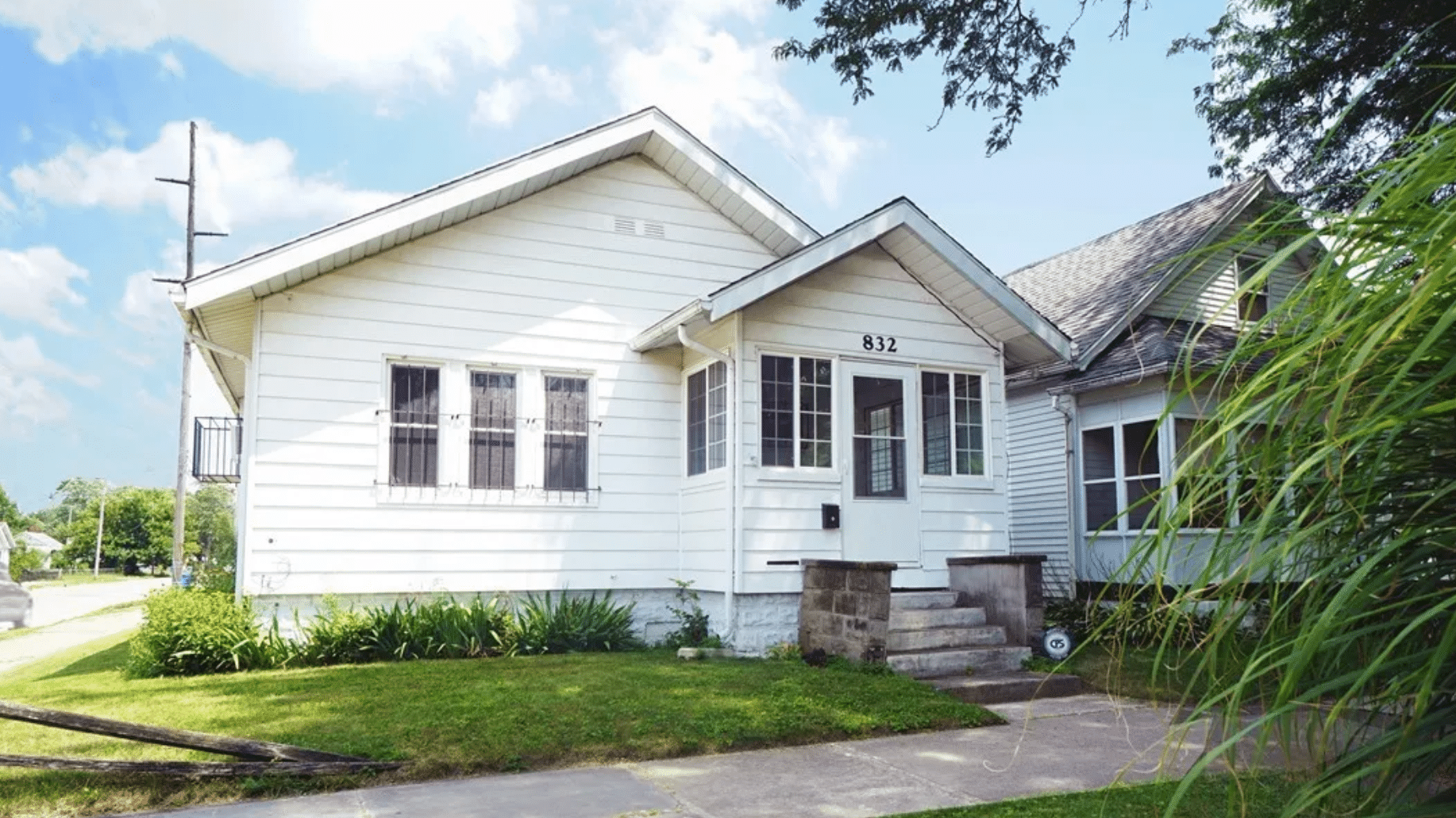 c.1922 Two Bedroom Affordable Ohio Home With Original Elements Under $45K