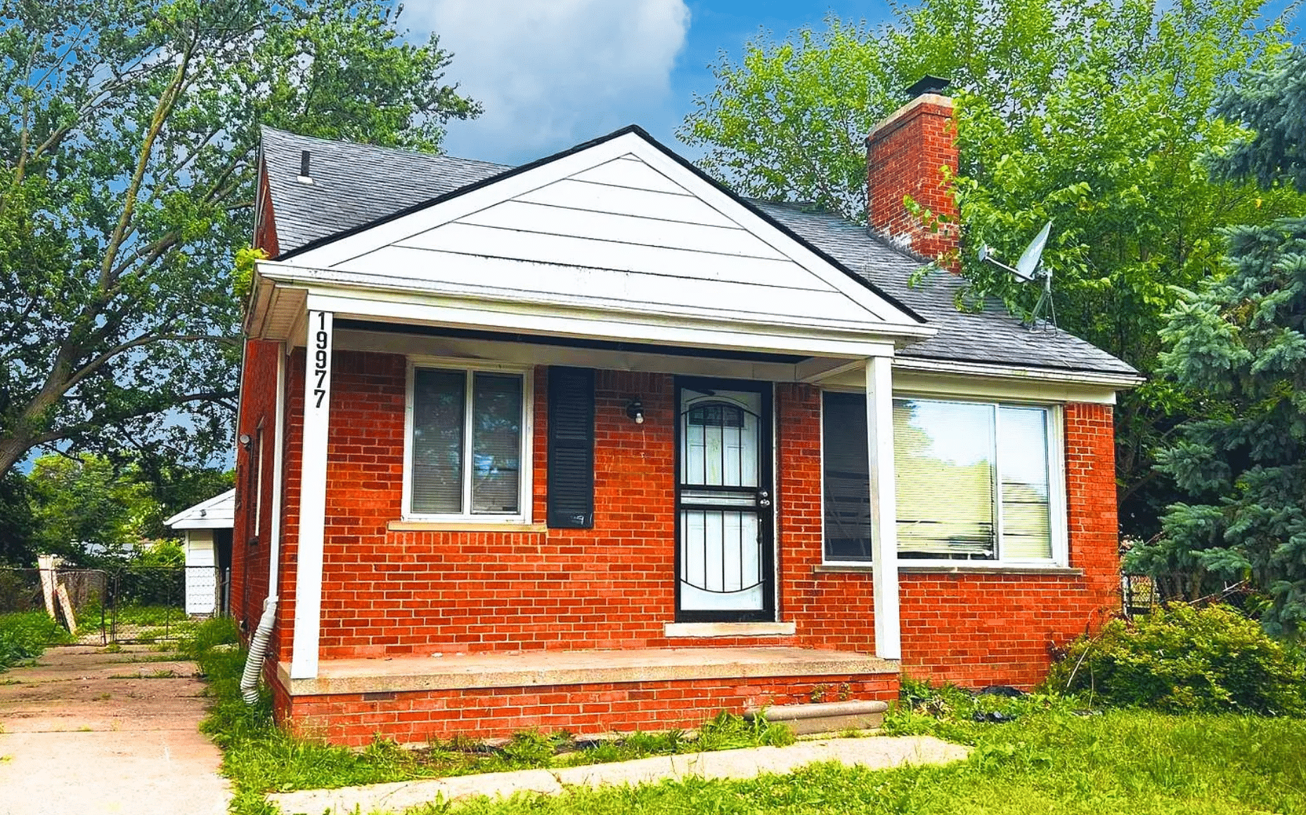 c.1955 Brick Michigan Cottage For Sale $70K
