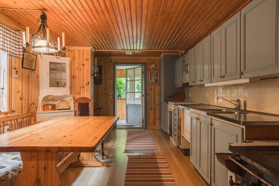 c.1901 Two Bedroom Little Red Farmhouse For Sale In Sweden Under $62K US