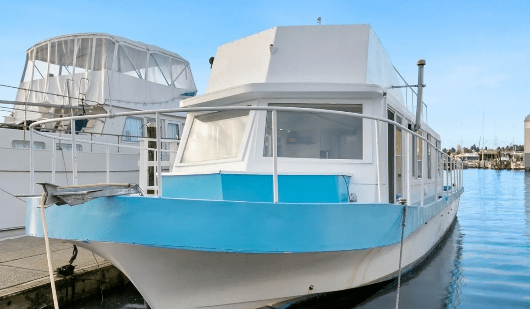 1972 Cruise-A-Home Houseboat For Sale in Washington State $120K